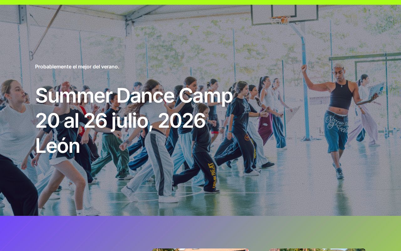 SUMMER DANCE CAMP